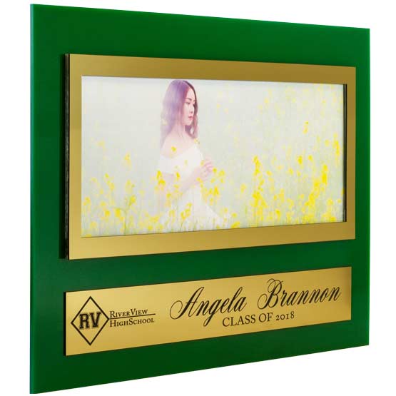 Custom Picture Frame Plaque, Adjustable Photo | PlaqueMaker.com